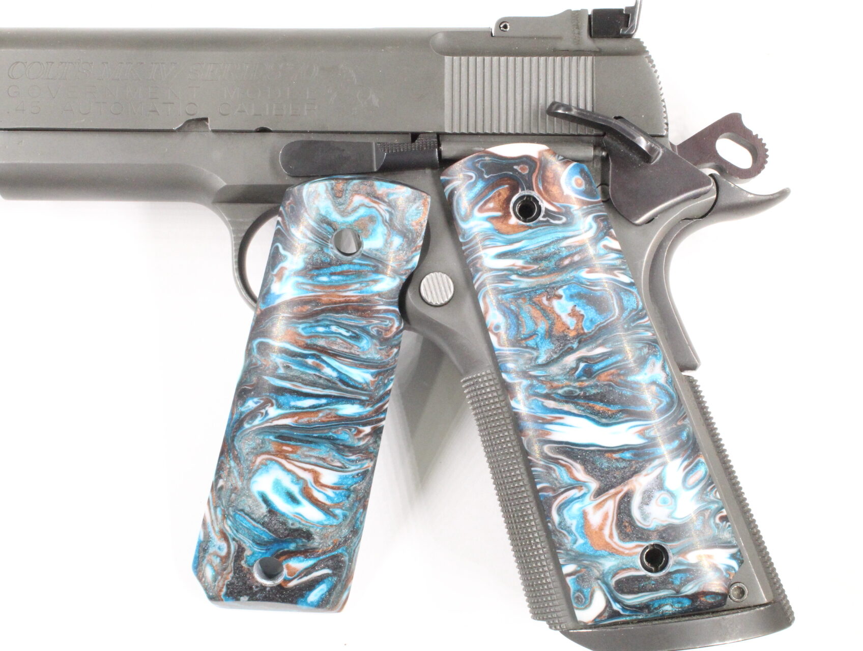 Mixed Resin full size 1911 gun grips